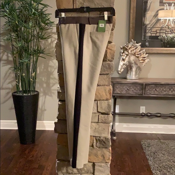 kate spade | Pants & Jumpsuits | Nwt Kate Spade Tuxedo Stripe Trousers ...